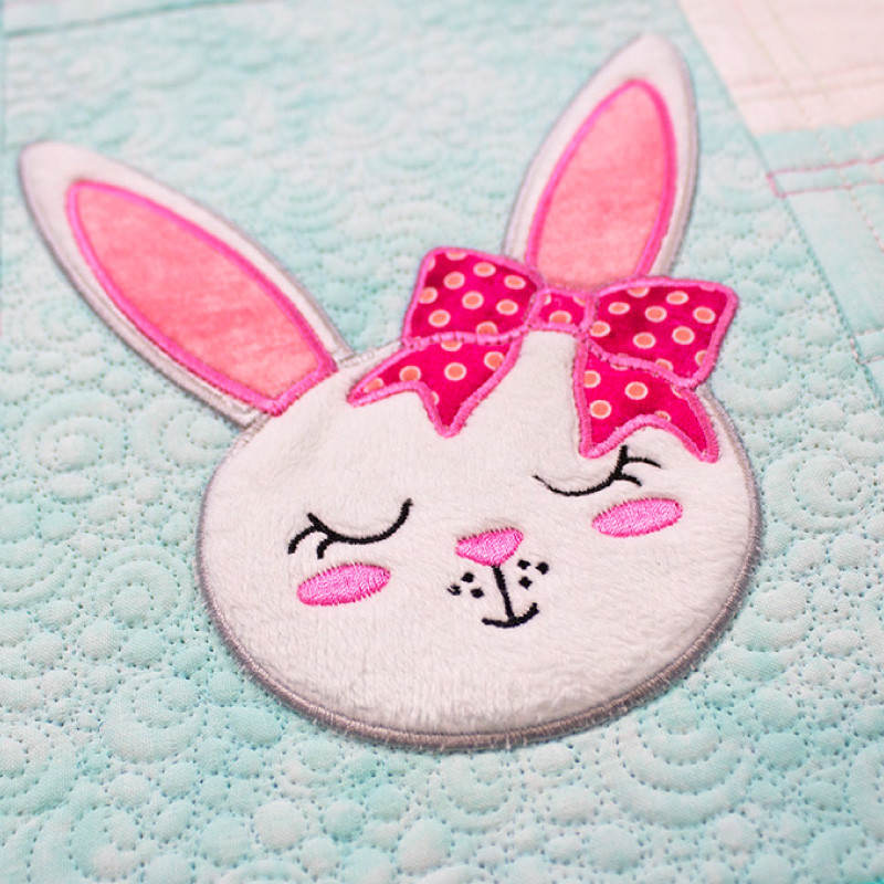 Bunny Hop Machine Embroidery Design Collection - 6 Designs