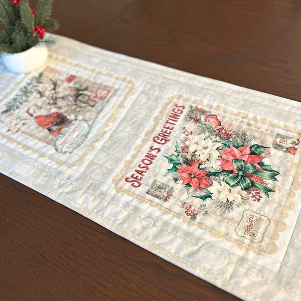 Christmas Collage Table Runner Kit