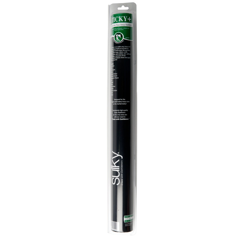 Sulky Sticky + Stabilizer - White - 21'' x 5 yd. Roll