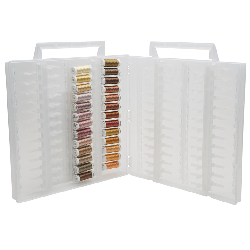 Original Slimline Thread Storage Box - 40 Wt. Rayon Dk. Flesh-tone ...