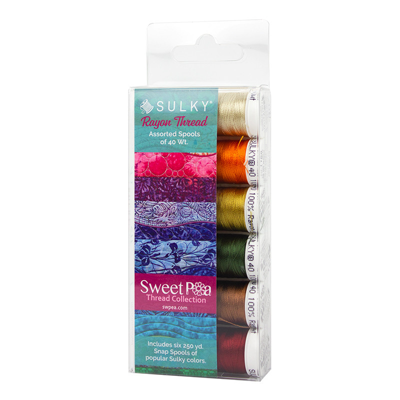 Sweet Pea Fall Thread Palette