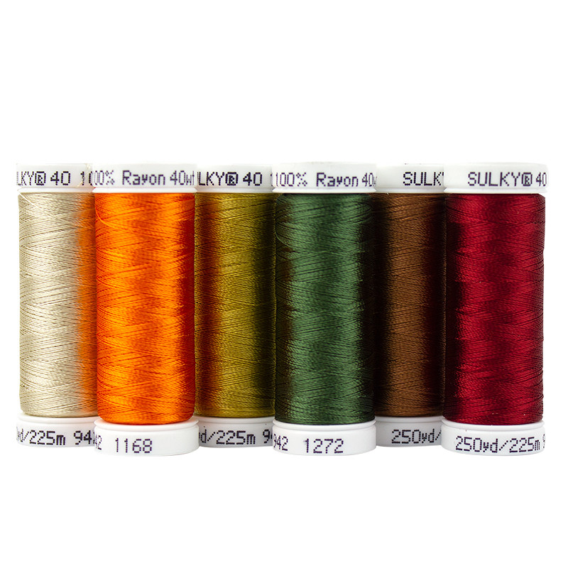 Sweet Pea Fall Thread Palette