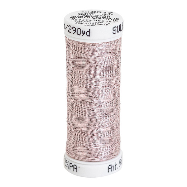 Sulky 30 Wt. Poly Sparkle™ Thread - Light Blush with Tone on Tone ...