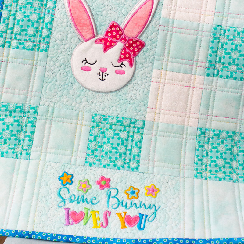 Bunny Hop Machine Embroidery Design Collection - 6 Designs