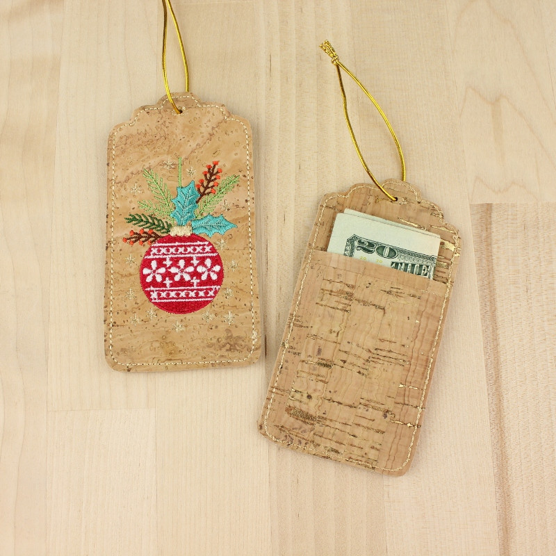 ITH Christmas Gift Tags Machine Embroidery Palette - 10 Spools - 6 Designs