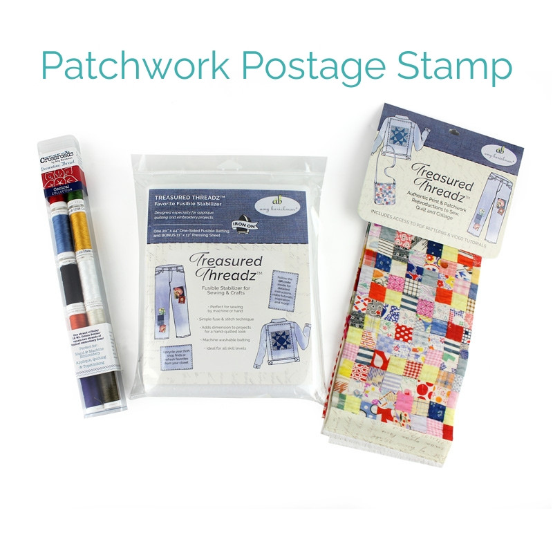 Treasured Threadz Faux Patchwork Webcast Kit - Two Colorways Available