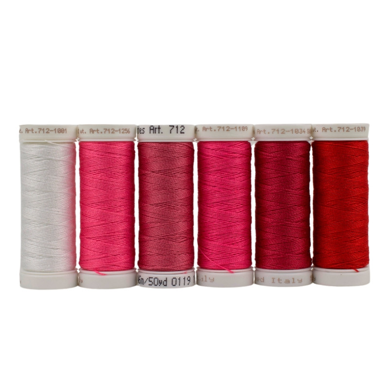 Valentine Petites Palette - 6-Pack Thread Sampler + Punch Needle Patterns