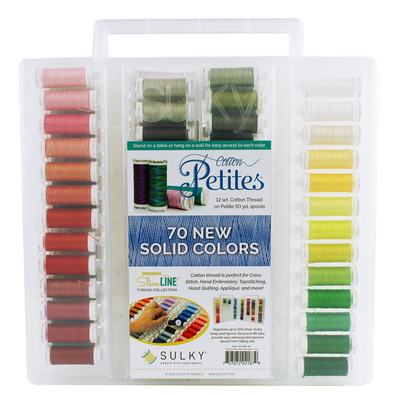 Original Slimline Thread Storage Box - 12 Wt. Cotton Petites - New 70 ...