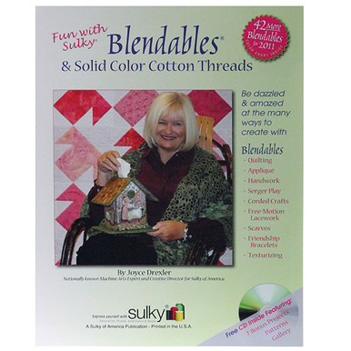 ''Fun with Sulky Blendables and Solid Color Cotton Threads'' Book