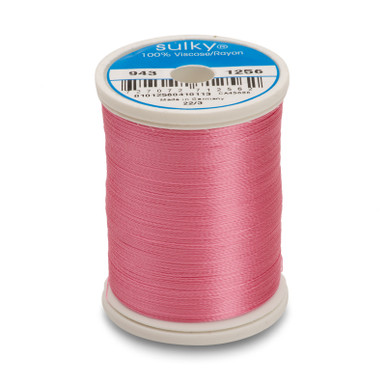 Sulky 40 Wt. Rayon Thread- Sweet Pink - 850 yd. Spool