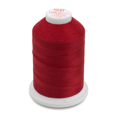 Sulky 12 Wt. Cotton Thread - Bayberry Red - 2,100 yd. Jumbo Cone