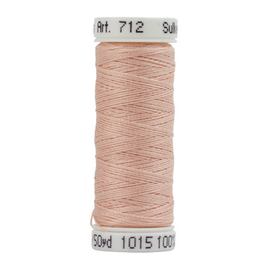 Sulky 12 Wt. Cotton Petites Thread - Med. Peach - 50 yd. Spool