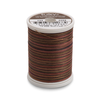 Sulky 30 Wt. Cotton Blendables Thread - Dk. Chocolate - 500 yd. Spool