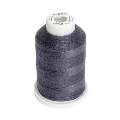 Sulky Filaine 12 Wt. Acrylic Thread - Smokey Gray - 435 yd. Maxi Spool