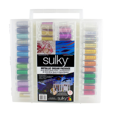 Original Slimline Thread Storage Box - Metallic Thread Dream Collection