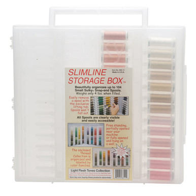 Original Slimline Thread Storage Box - 40 Wt. Rayon Lt. Flesh-tone ...