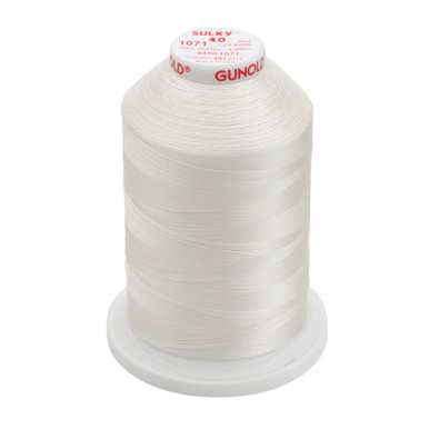 Sulky 40 Wt. Rayon Thread- Off White - 5,500 yd. Jumbo Cone