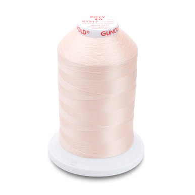 Sulky 40 Wt. Poly Deco Thread - Pastel Peach - 5,500 yd. Cone