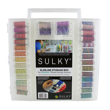 Original Slimline Thread Storage Box - 12 Wt. Cotton Petites Blendables ...