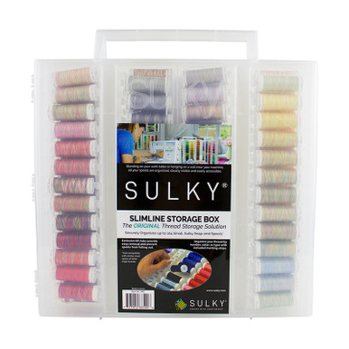 Original Slimline Thread Storage Box - 12 Wt. Cotton Petites Blendables ...