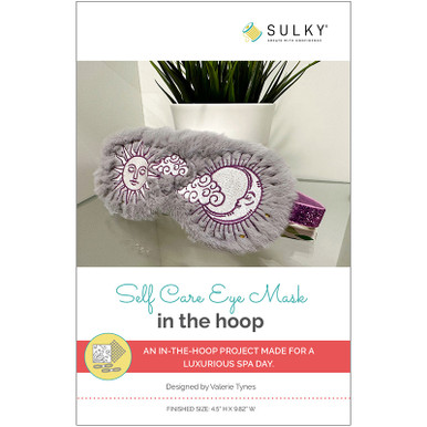 Spa Mask ITH Machine Embroidery Design