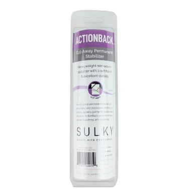 Sulky ActionBack Stabilizer - White - 8" x 6 yd. Roll