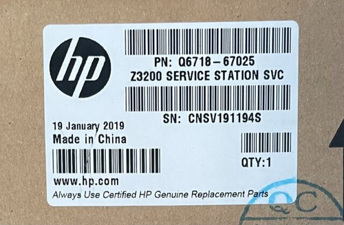 Genuine OEM HP DesignJet CH538-67040 Replacement Service Station