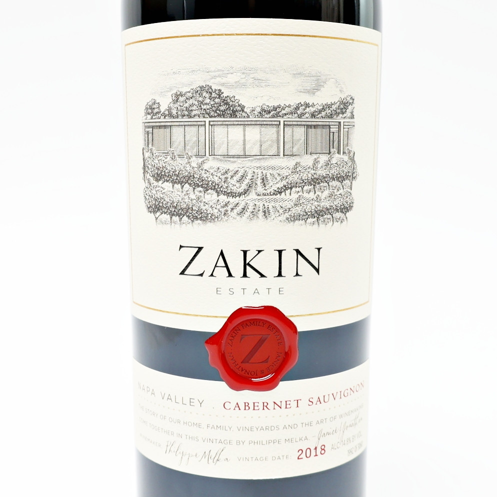 2018 Zakin Family Estate Cabernet Sauvignon, Napa Valley, USA 25C07143