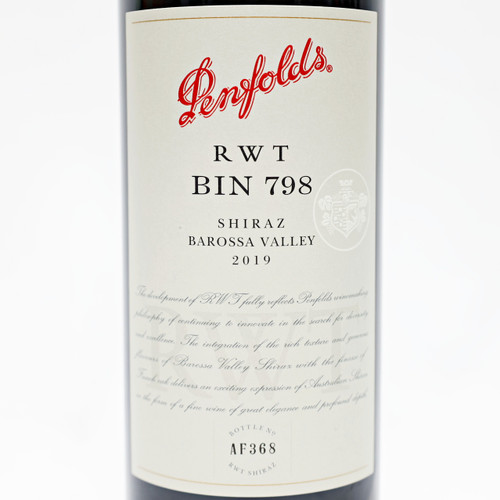 2019 Penfolds RWT - Bin 798 Shiraz, Barossa Valley, Australia 23L2644