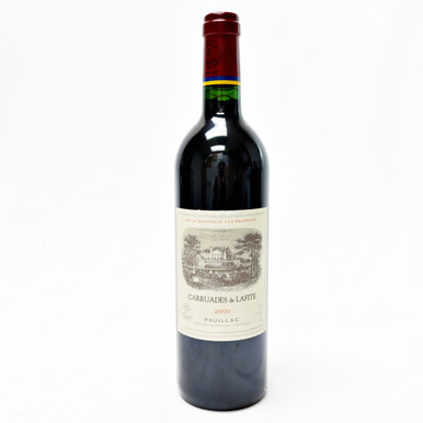 2000 Chateau Lafite Rothschild 'Carruades de Lafite', Pauillac, France ...