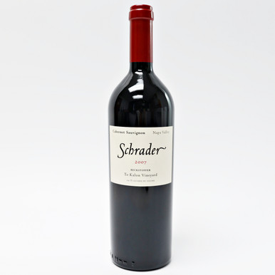 2007 Schrader Cellars To Kalon Vineyard Cabernet Sauvignon, Napa Valley ...