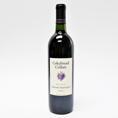 2004 Cakebread Cellars Cabernet Sauvignon, Napa Valley, USA [label ...