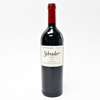 2007 Schrader Cellars GIII Beckstoffer George III Vineyard Cabernet ...