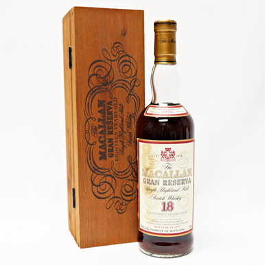 1979 The Macallan Gran Reserva 18 Year Old Single Malt Scotch Whisky ...