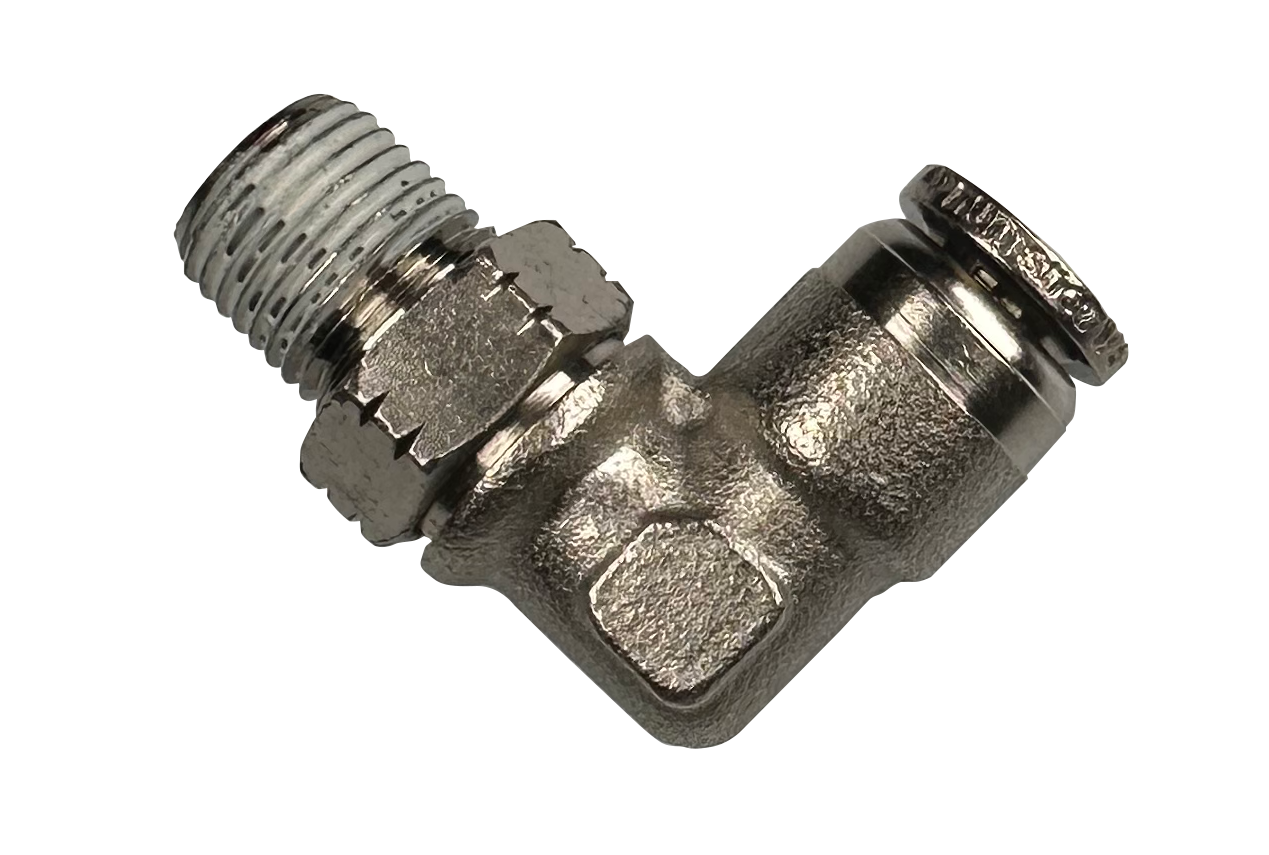 Male 90 Degree Swivel Connector Fitting - Switch Suspension