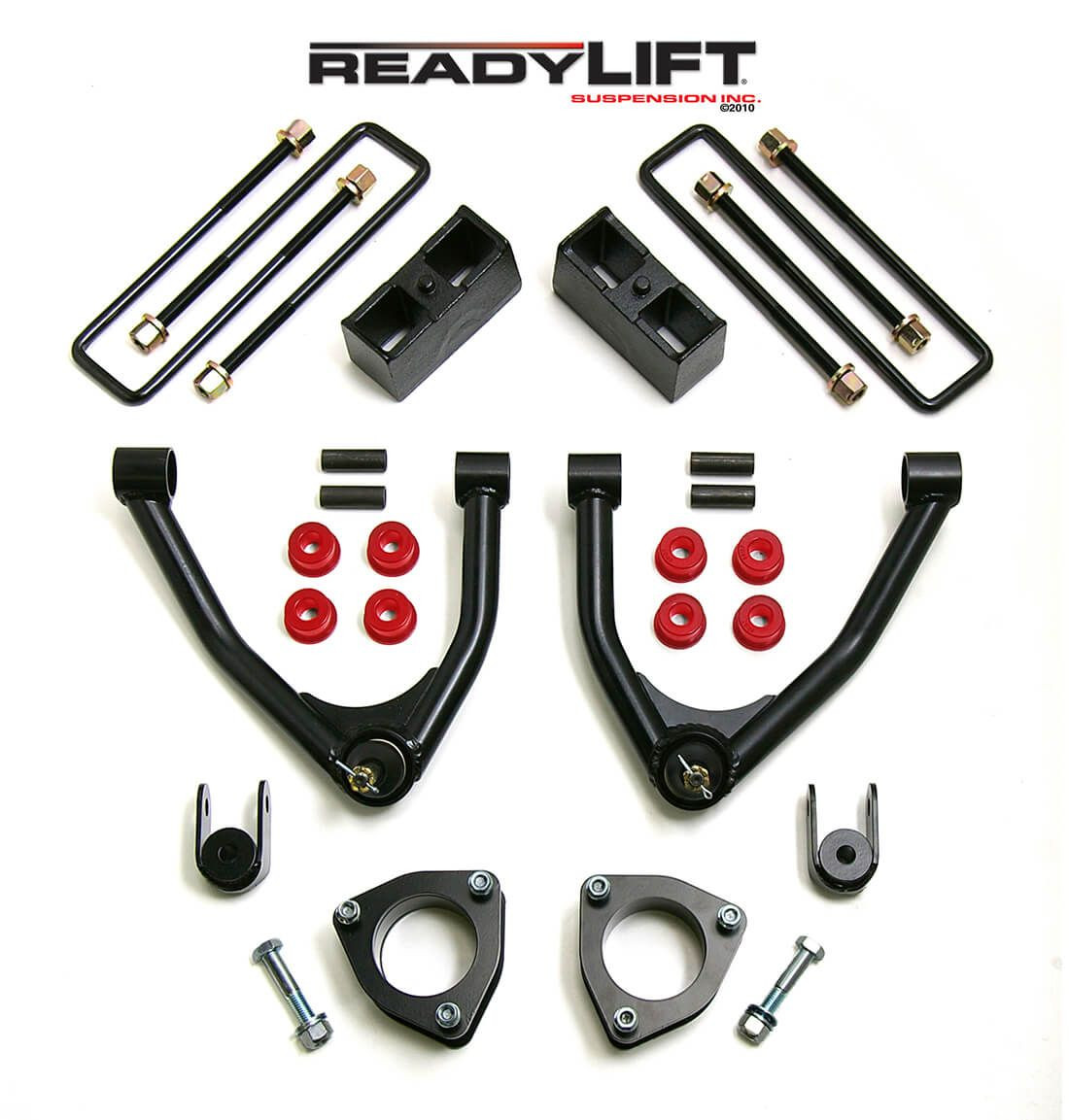 GMC Sierra 1500 2WD 2007-2013 Ready Lift 4" SST Lift Kit - Switch ...