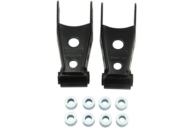 Chevrolet Silverado 1500 2014-2018 Belltech Rear 2"-3" Drop Shackles ...