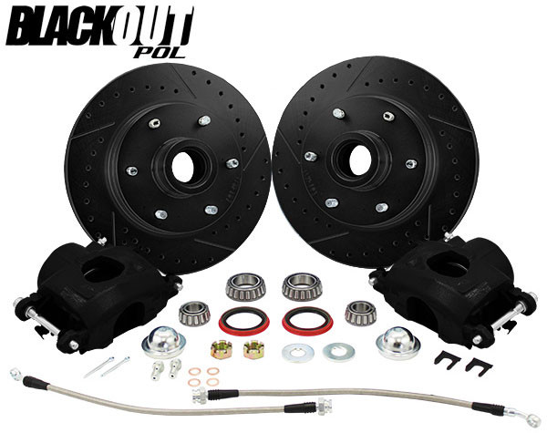 GMC C-10 1960-1970 BLACKOUT Disc Brake Wheel Component Kit - Switch ...