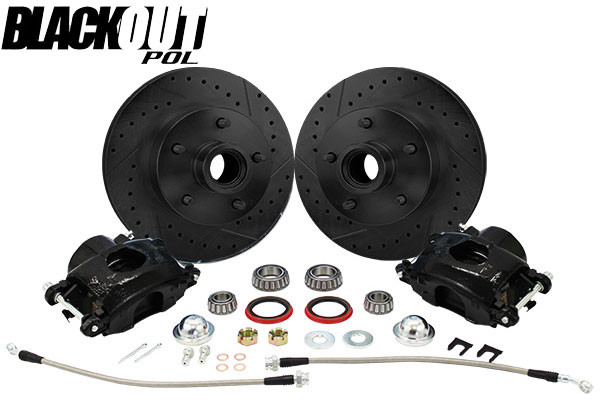 GMC C-10 1971-1987 BLACKOUT Disc Brake Wheel Component Kit - Switch ...