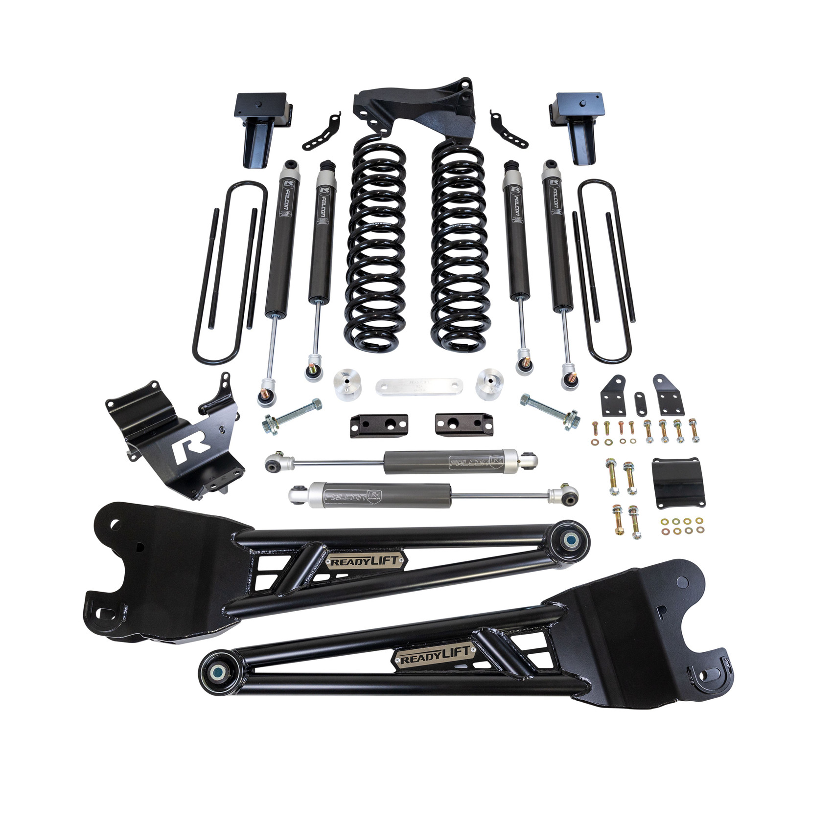Ford F-250 / F-350 4WD 2023-2026 Readylift 4" Radius Arm Lift Kit ...