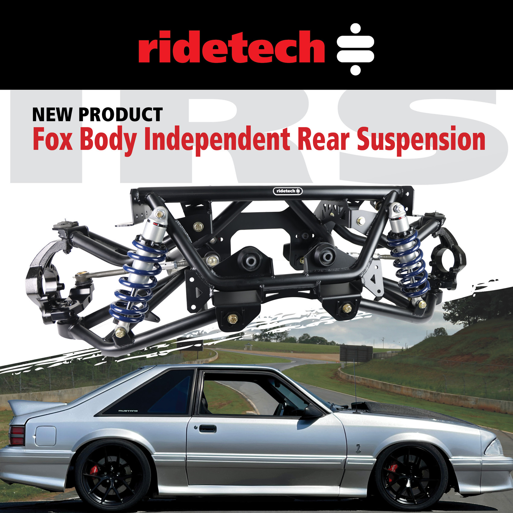 Ford Mustang 1979-1993 Ridetech Rear IRS Conversion - Switch Suspension