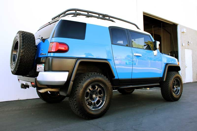 Toyota FJ Cruiser 2006-2014 2WD Suspension Maxtrac 4" Lift Spindle ...