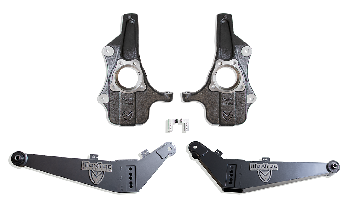 Chevrolet Tahoe 2021-2025 Maxtrac 2/3 and 2/4 Lowering Kit for ALL ...