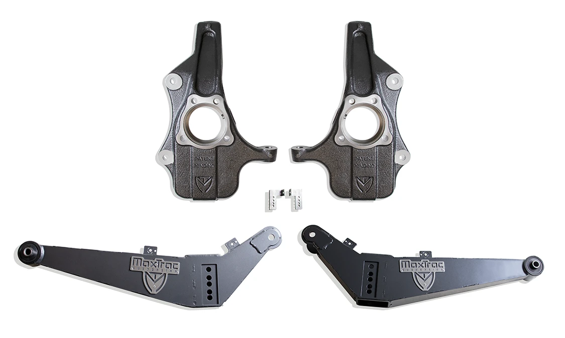 GMC Yukon 2021-2026 Maxtrac 2/3 and 2/4 Lowering Kit for ALL Suspension ...
