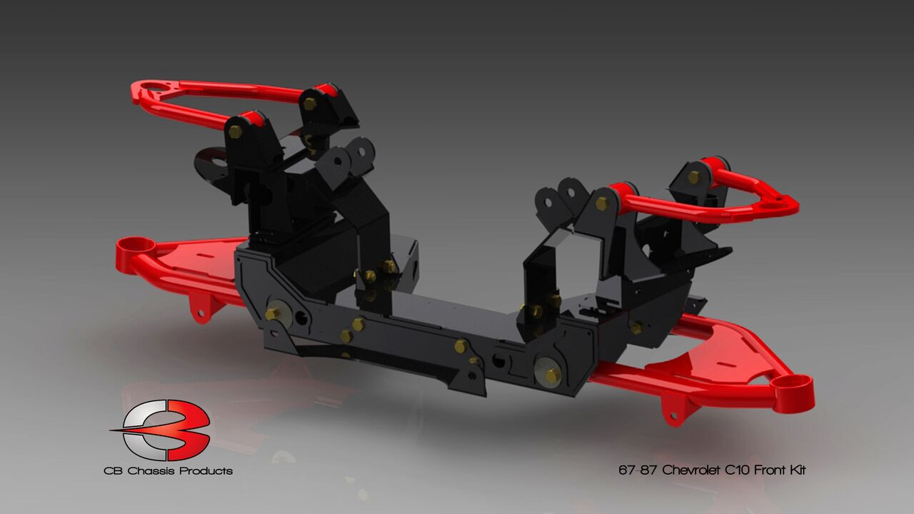 C-10 1973-1987 Choppin Block Extreme Series Front Crossmember Kit ...
