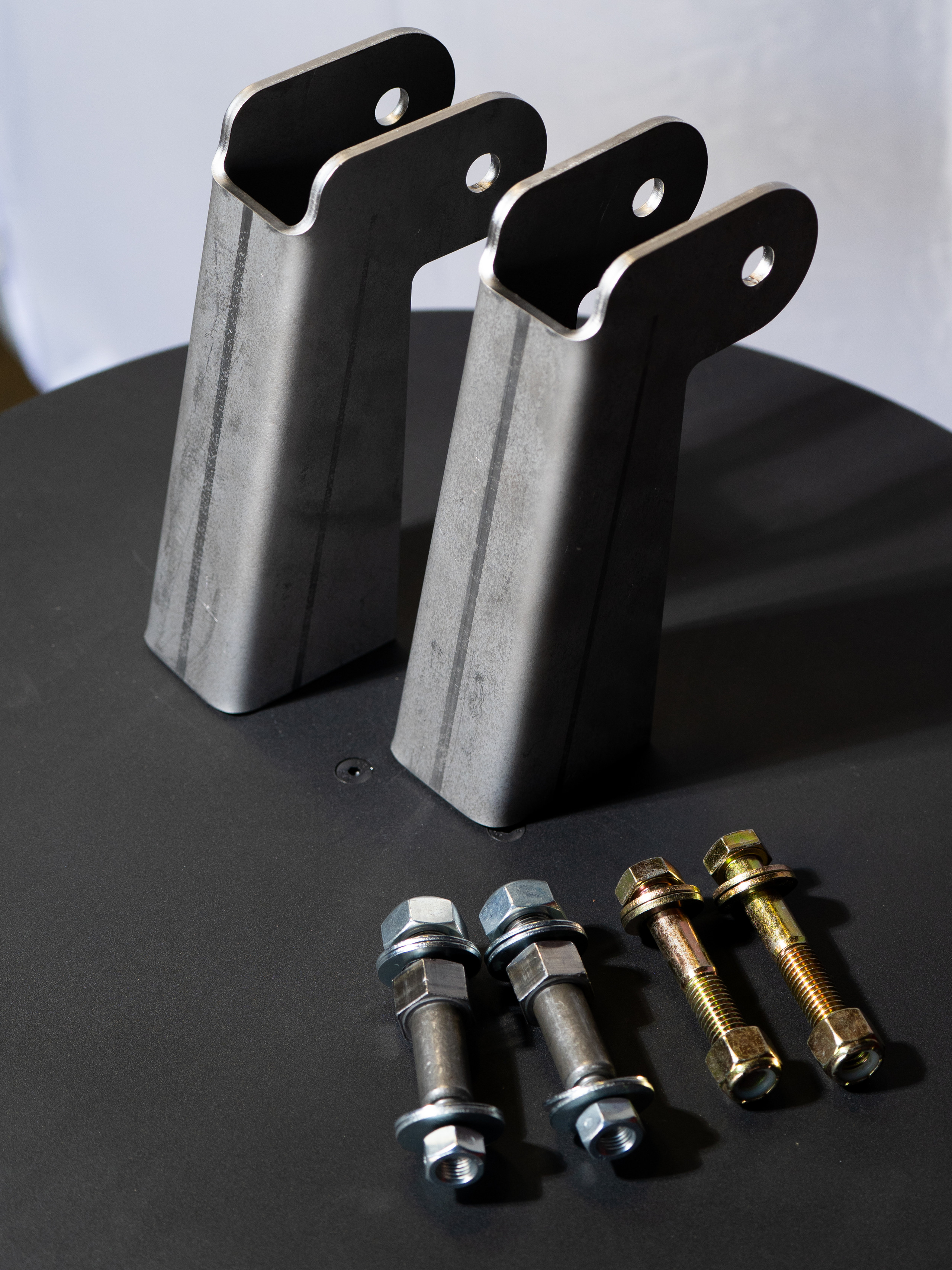 Universal Front Shock Relocation Bracket For Stud Style Shocks - Switch ...