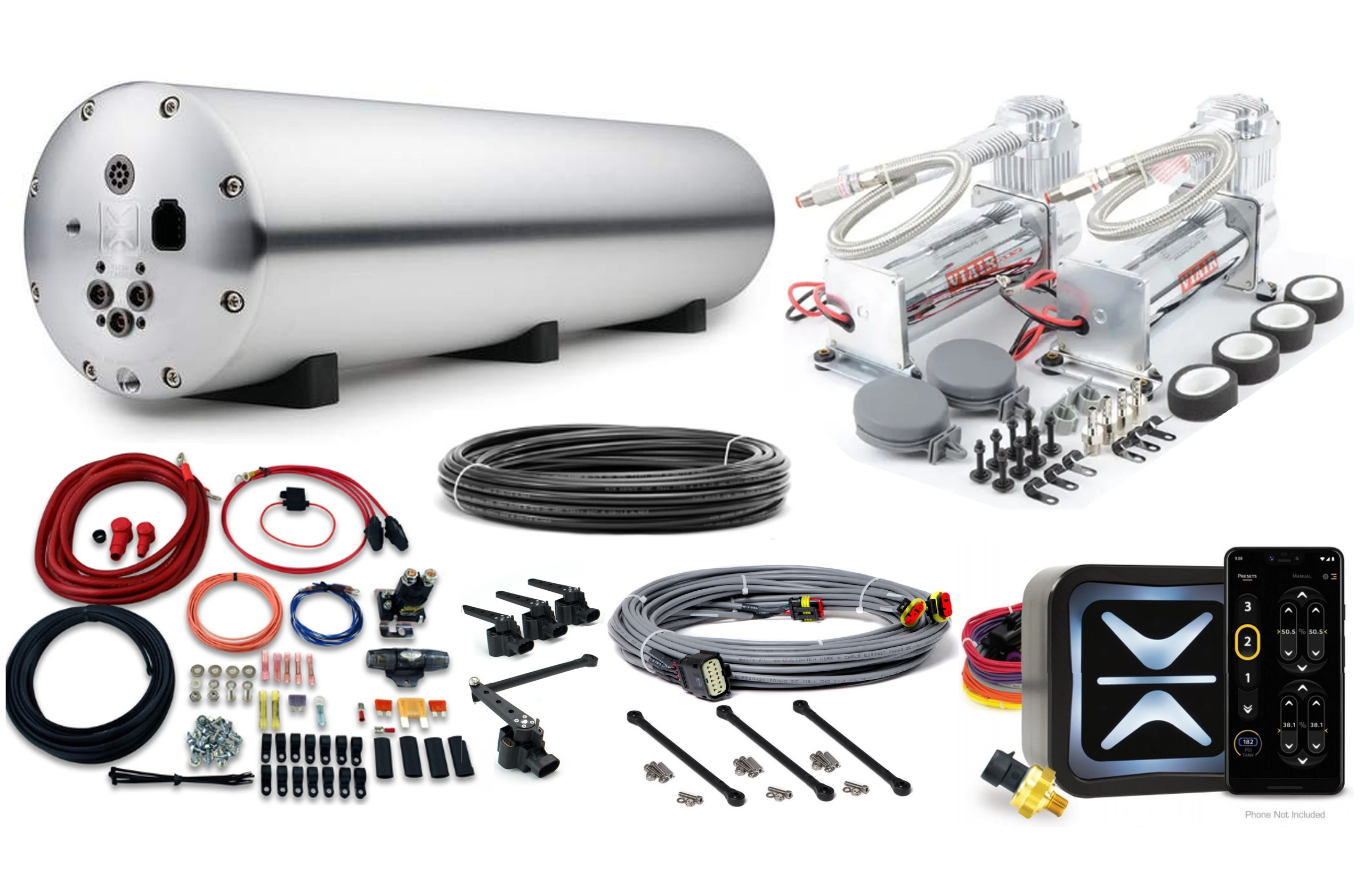 Accuair e-Level+, Endo VT-45 and Viair 444 Air Management Kit - Switch ...