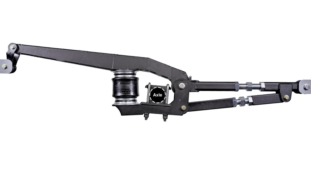 Chevrolet Silverado 1500 2019-2024 Universal Air AeroLeaf Rear Air ...