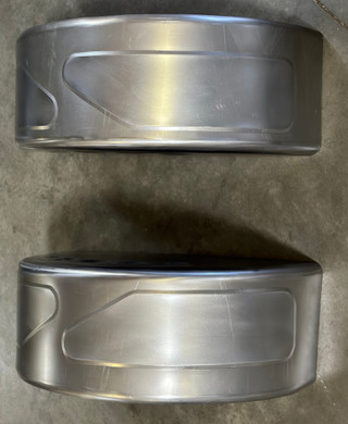 Bead Roll Rear Wheel Tubs: Custom & Durable Fit