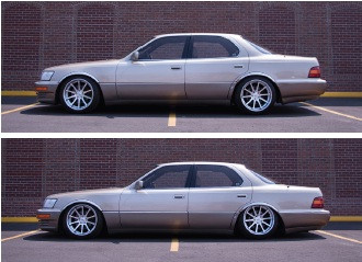 Lexus LS400 1989-2000 Air Lift Performance Rear Kit - Switch Suspension